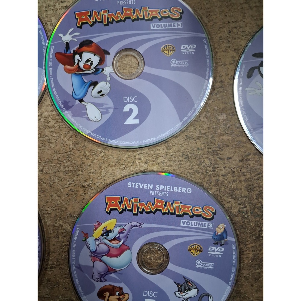 Media | Animaniacs Movie Dvd Lot Vol 3 Set Of 5 Movies | Poshmark